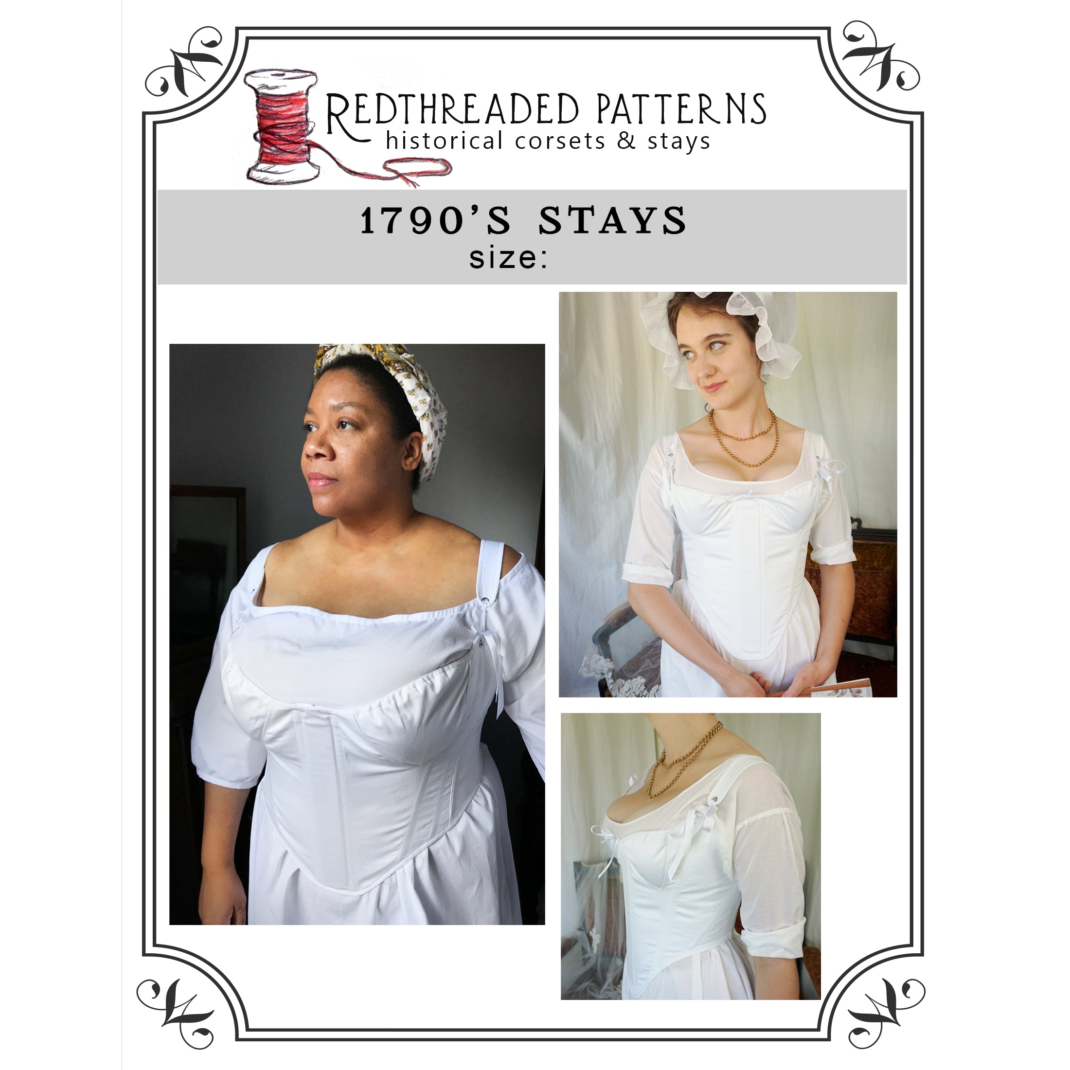 New Pattern: 1790's Stays! – Redthreaded